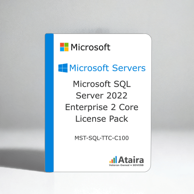 Microsoft SQL Server 2022 Enterprise 2 Core License Pack DG7GMGF0M7XV ...